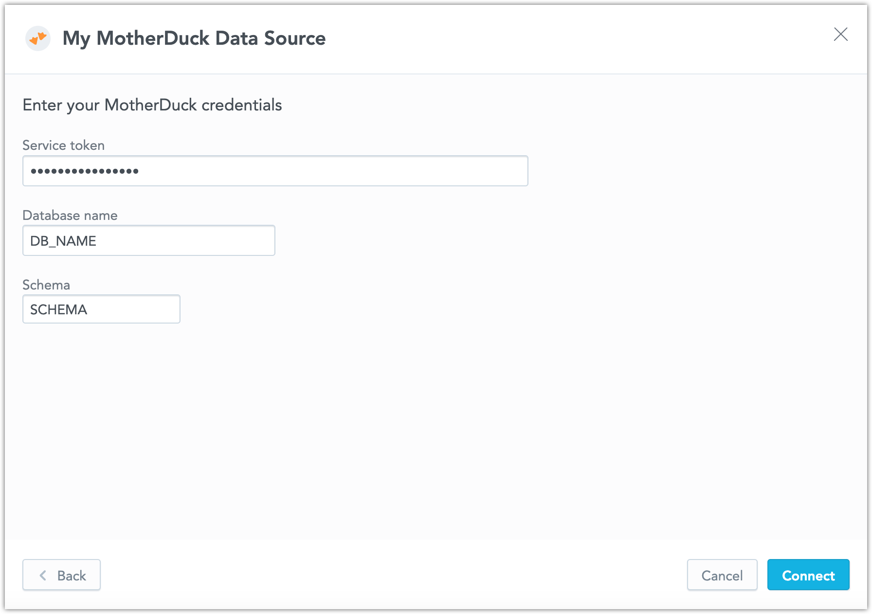 Create A Motherduck Data Source Gooddata Cloud