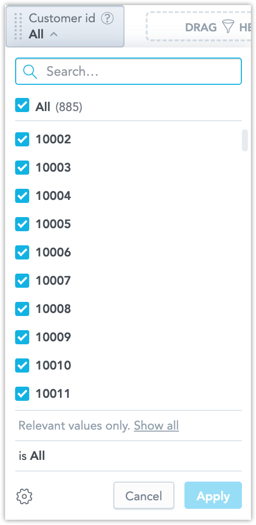 Add Attribute Filters On Dashboards Gooddata Cloud