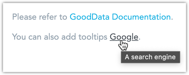 Add Rich Text to Dashboards | GoodData Cloud