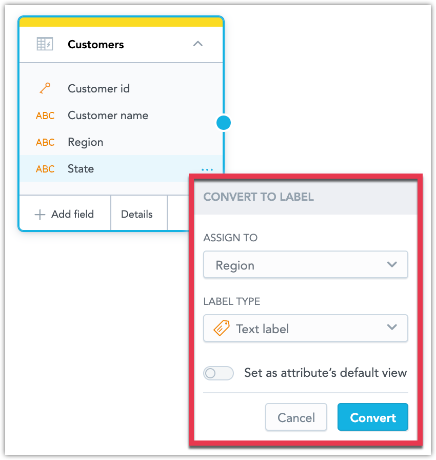 Manage Labels | GoodData Cloud