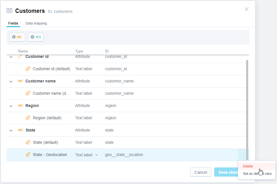 Manage Labels | GoodData Cloud