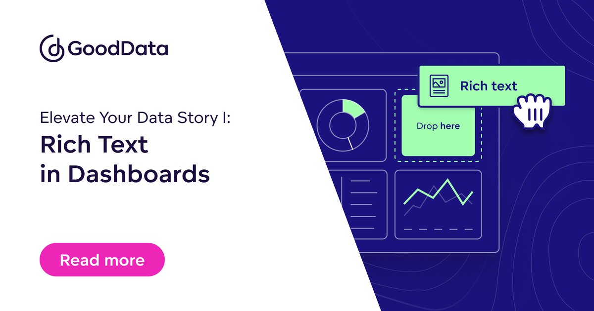 Elevate Your Data Story I: Rich Text in Dashboard | GoodData