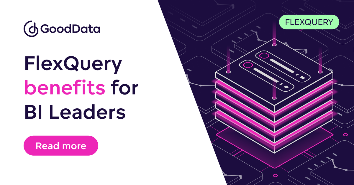 FlexQuery: 5 Benefits for BI Leaders and Data Product Builders | GoodData