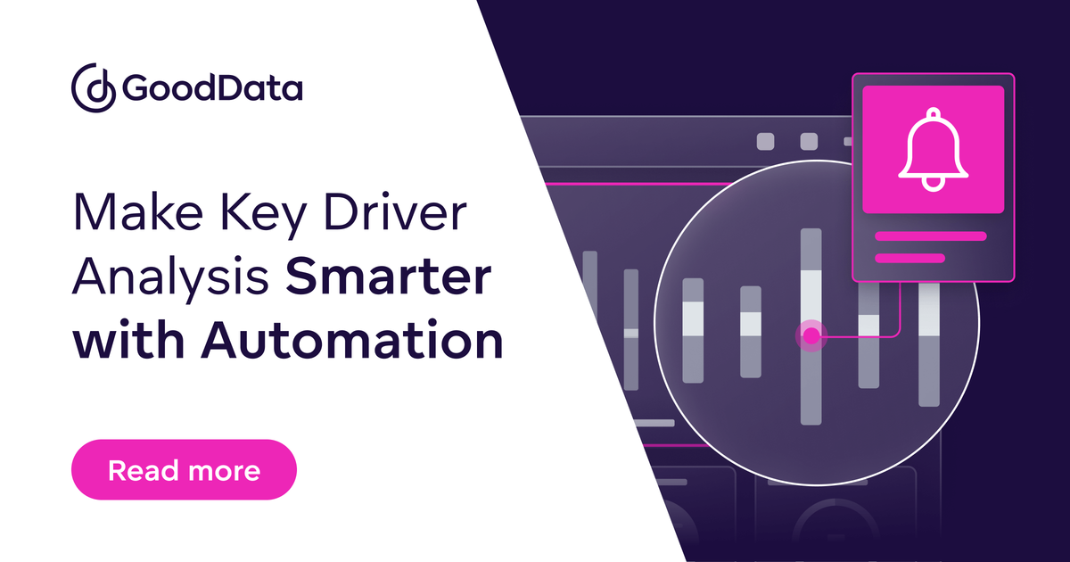 Make Key Driver Analysis Smarter with Automation | GoodData