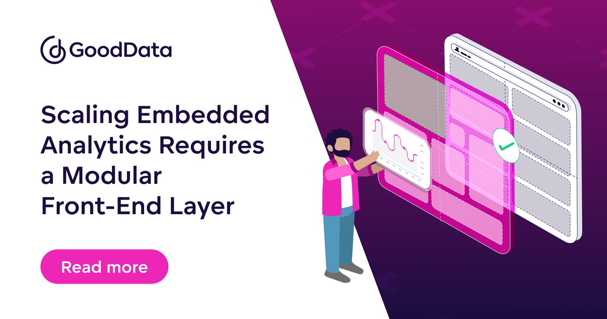 Scaling Embedded Analytics Requires a Modular Front-End Layer | GoodData