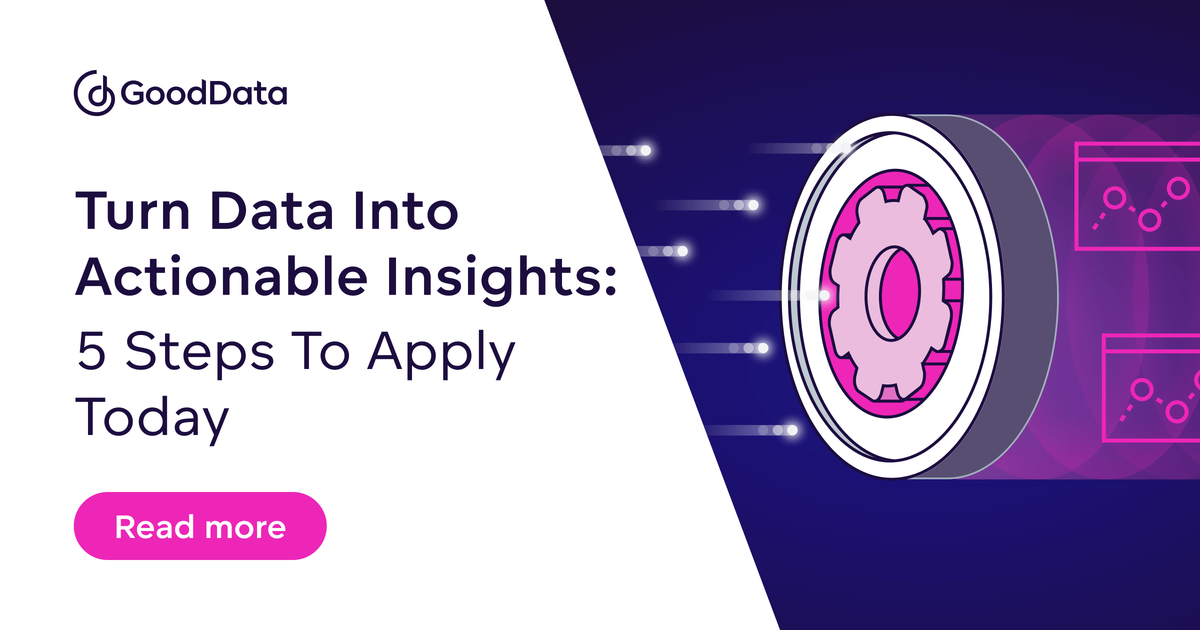 Turn Data Into Actionable Insights: 5 Steps To Apply Today | GoodData
