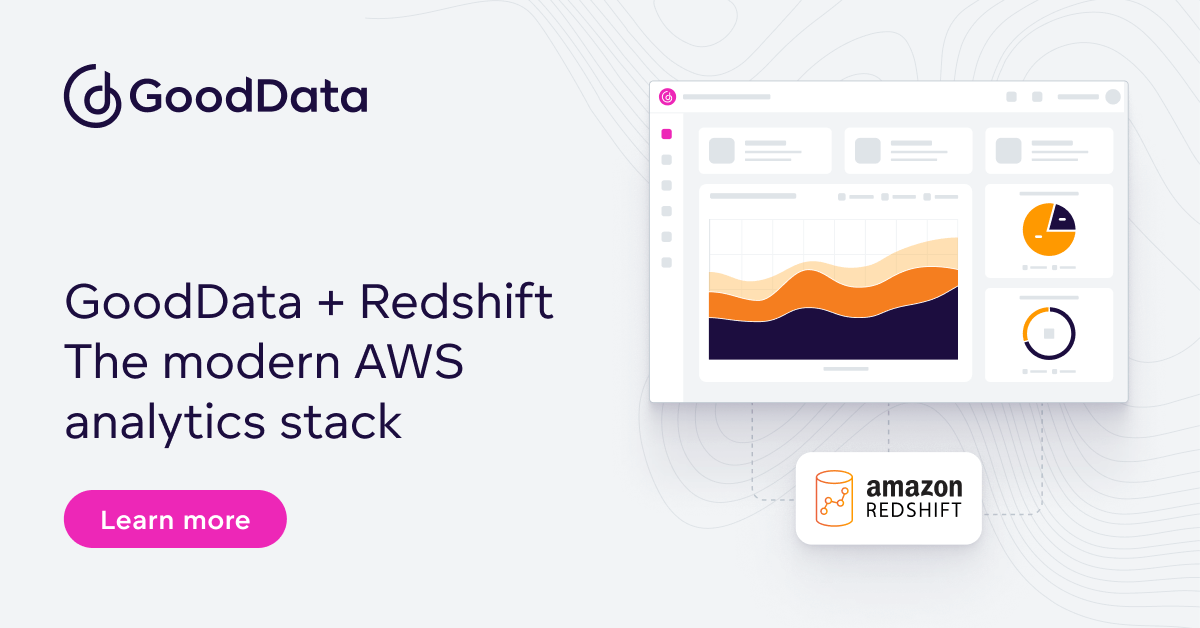 API-first analytics on AWS | GoodData + Redshift | GoodData