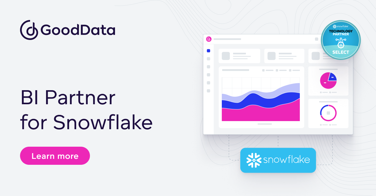 BI Partner for Snowflake | API-first for Real-time Data | GoodData