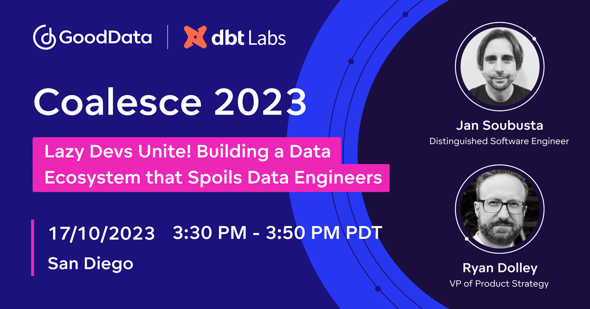 Come and meet us at the 2023 Coalesce conference | GoodData