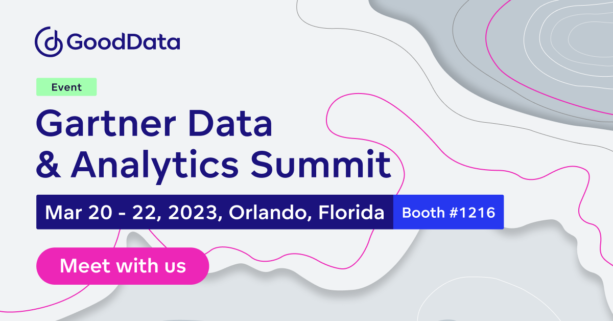 Gartner Data & Analytics Summit 2023 | GoodData Gartner Data & Analytics Summit 2023 | GoodData