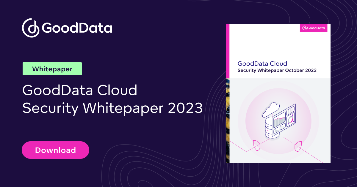 GoodData Security Whitepaper: Security Measures of GoodData Cloud | GoodData