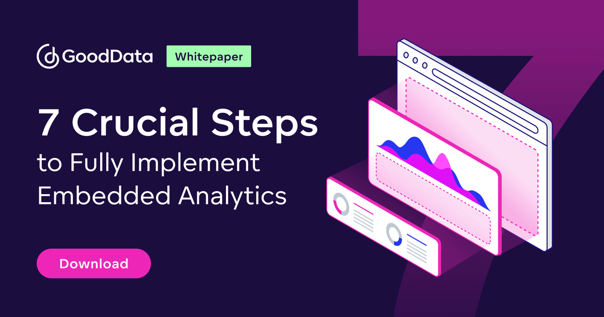7 Crucial Steps to Fully Implement Embedded Analytics | GoodData