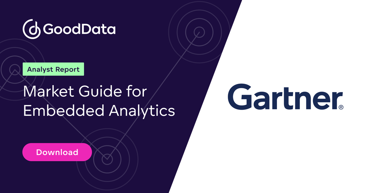 Gartner® Report: Market Guide for Embedded Analytics | GoodData