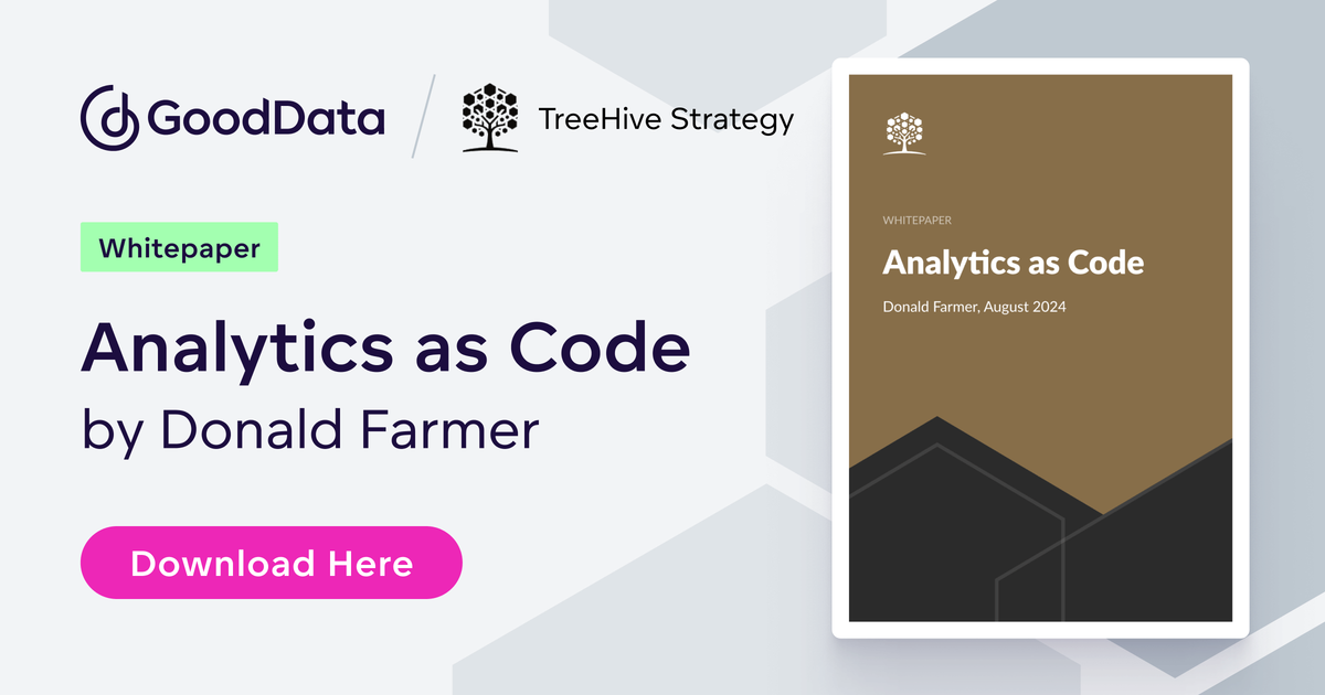 Analytics as Code: By Donald Farmer | GoodData
