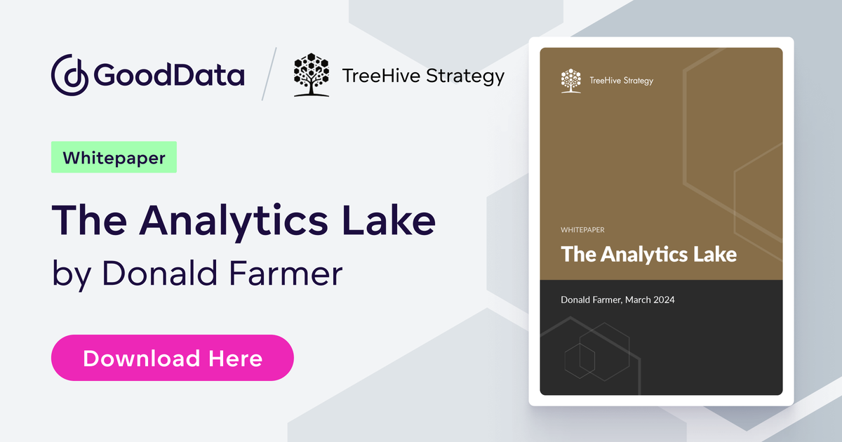 The Analytics Lake: By Donald Farmer | GoodData