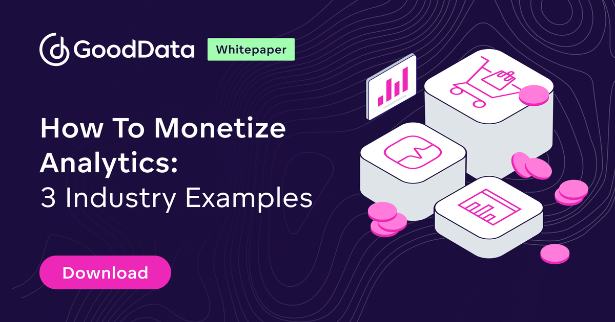How To Monetize Analytics: 3 Industry Examples | GoodData