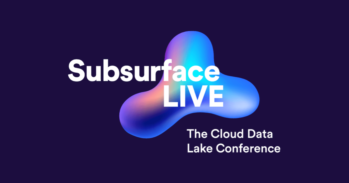 Subsurface LIVE Winter 2022 | GoodData