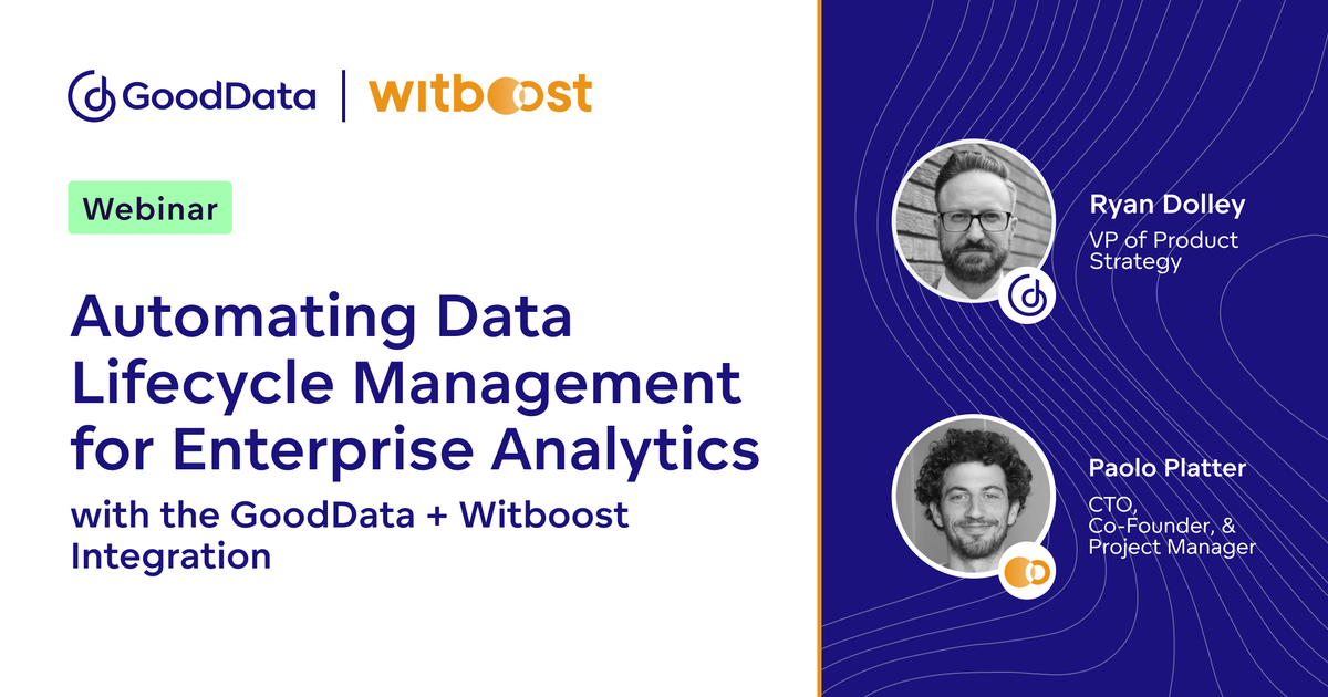 Automating Data Lifecycle Management for Enterprise Analytics | GoodData